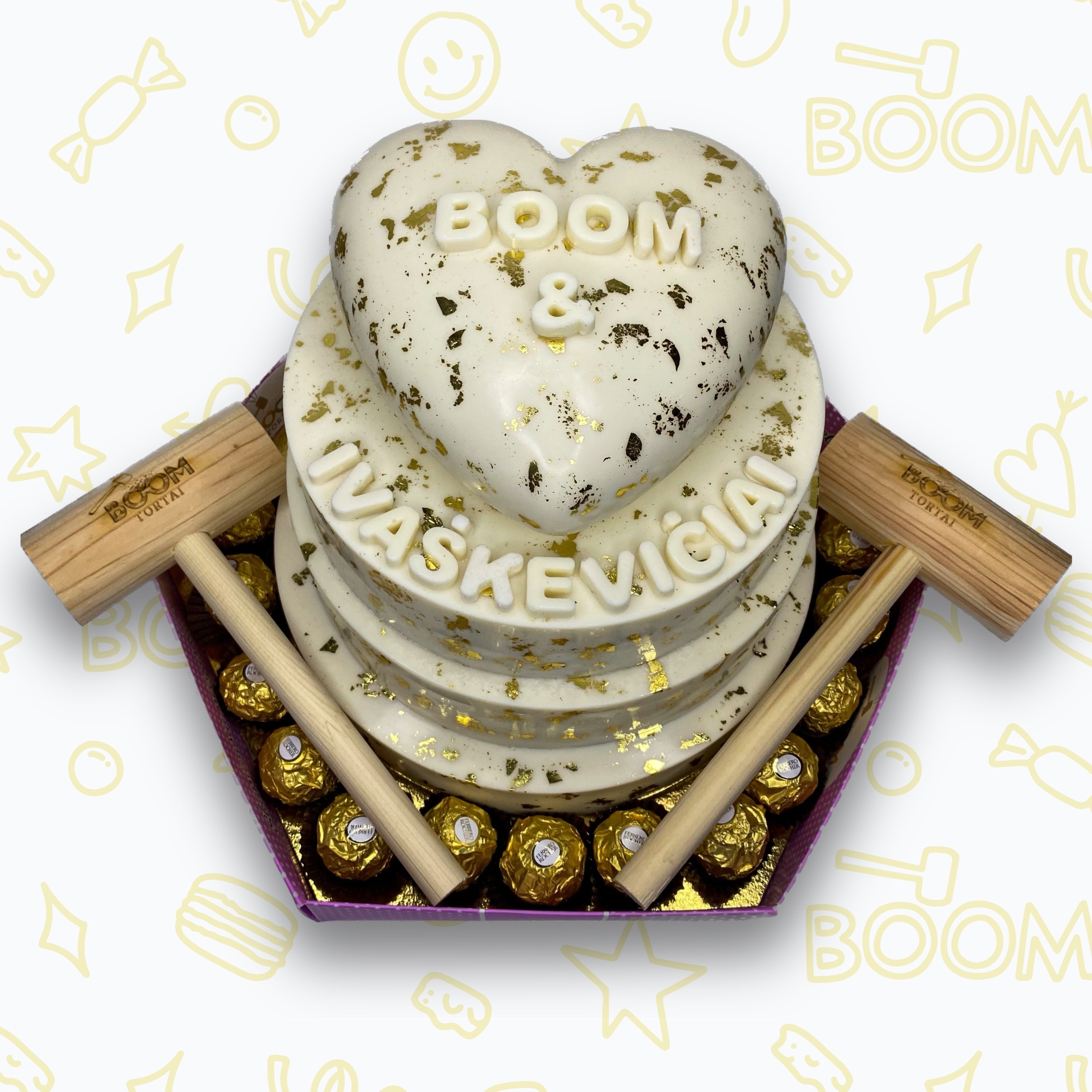 Boom Vestuvės – Boom Tortai